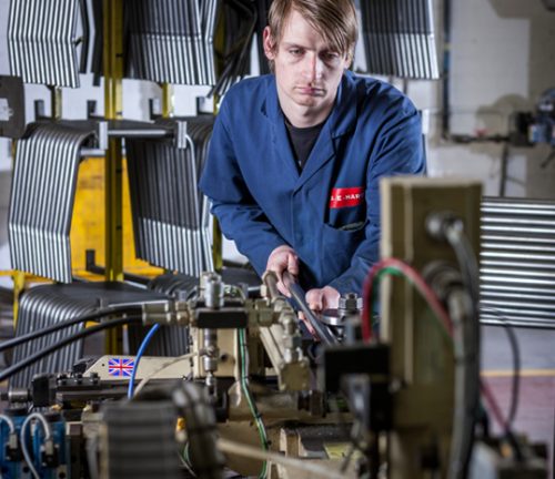 Tube Bending Feature Image - A E Harris Ltd